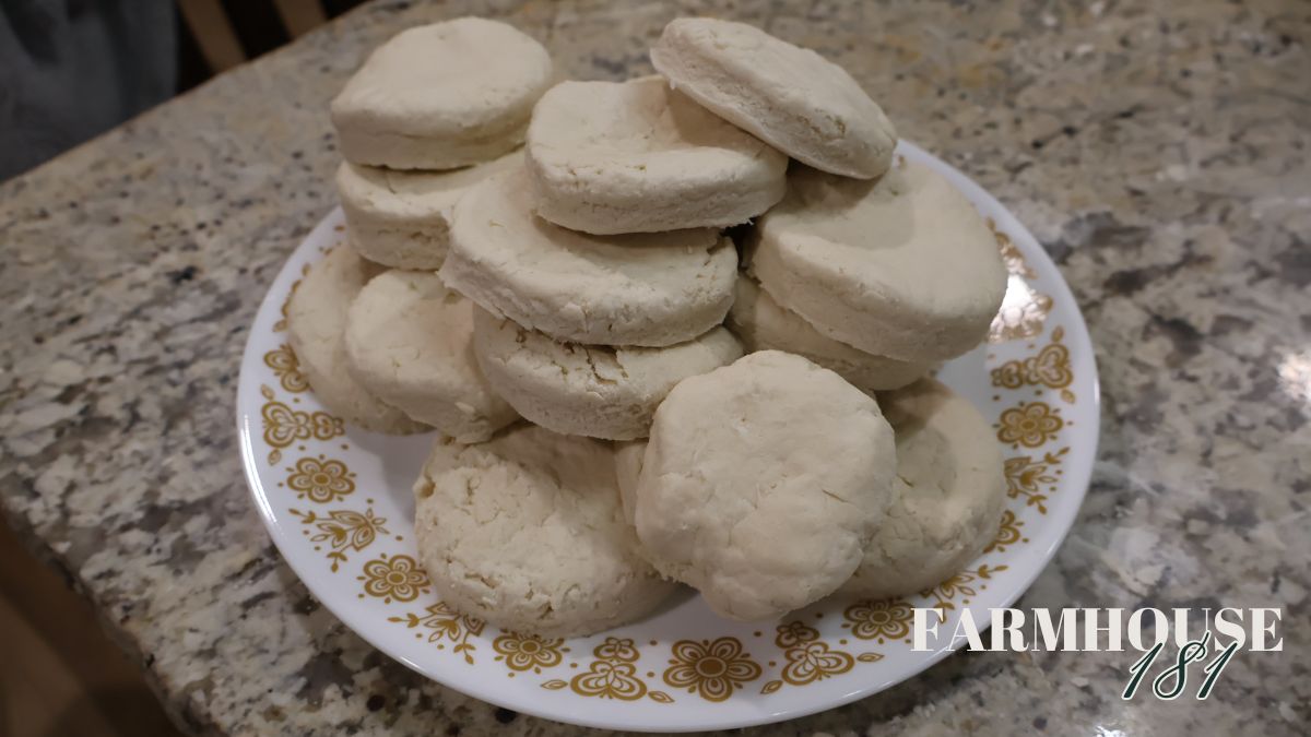 Quick 2 Ingredient Biscuits...You Heard It Right - Farmhouse 181